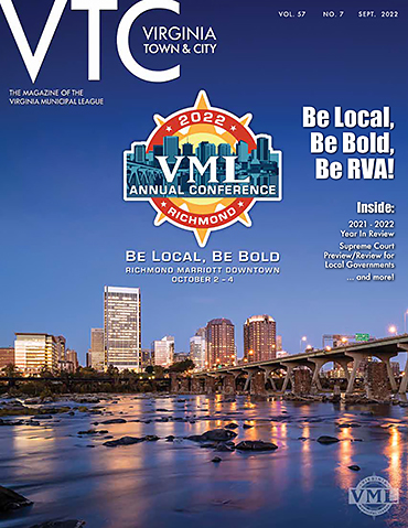 Vol. 57 No. 7 – Sept. 2022 - Virginia Municipal League