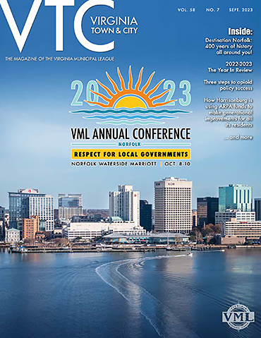 Vol. 58 No. 7 – Sept. 2023 - Virginia Municipal League